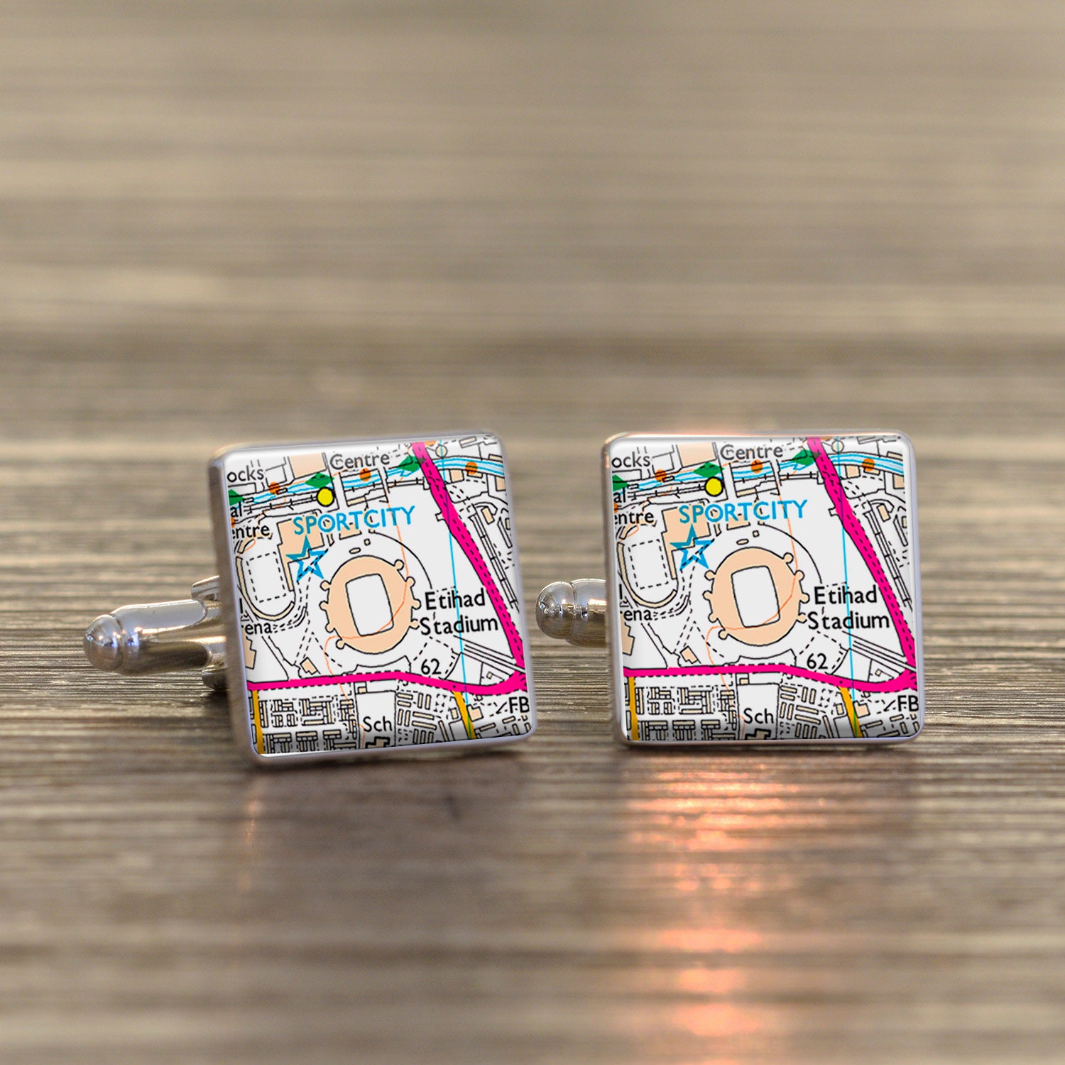 Favourite Football Team Ground Cufflinks Men's Gift - Etsy UK