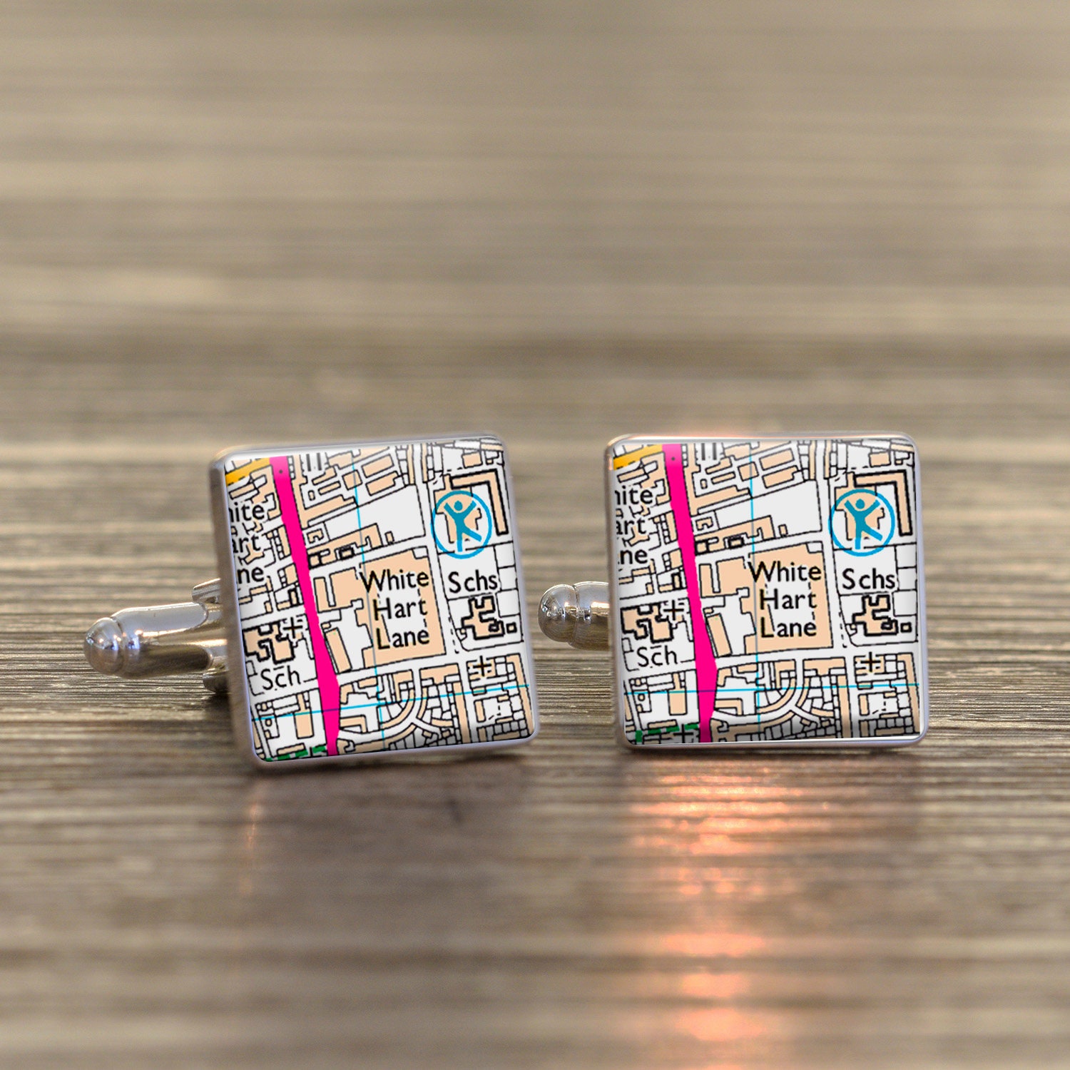 Favourite Football Team Ground Cufflinks Men's Gift - Etsy UK