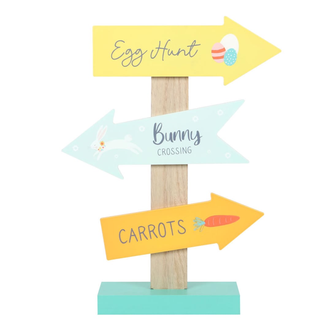 Egg Hunt This Way Sign Stake, Easter Sign, Egg Hunt Sign, Easter ...