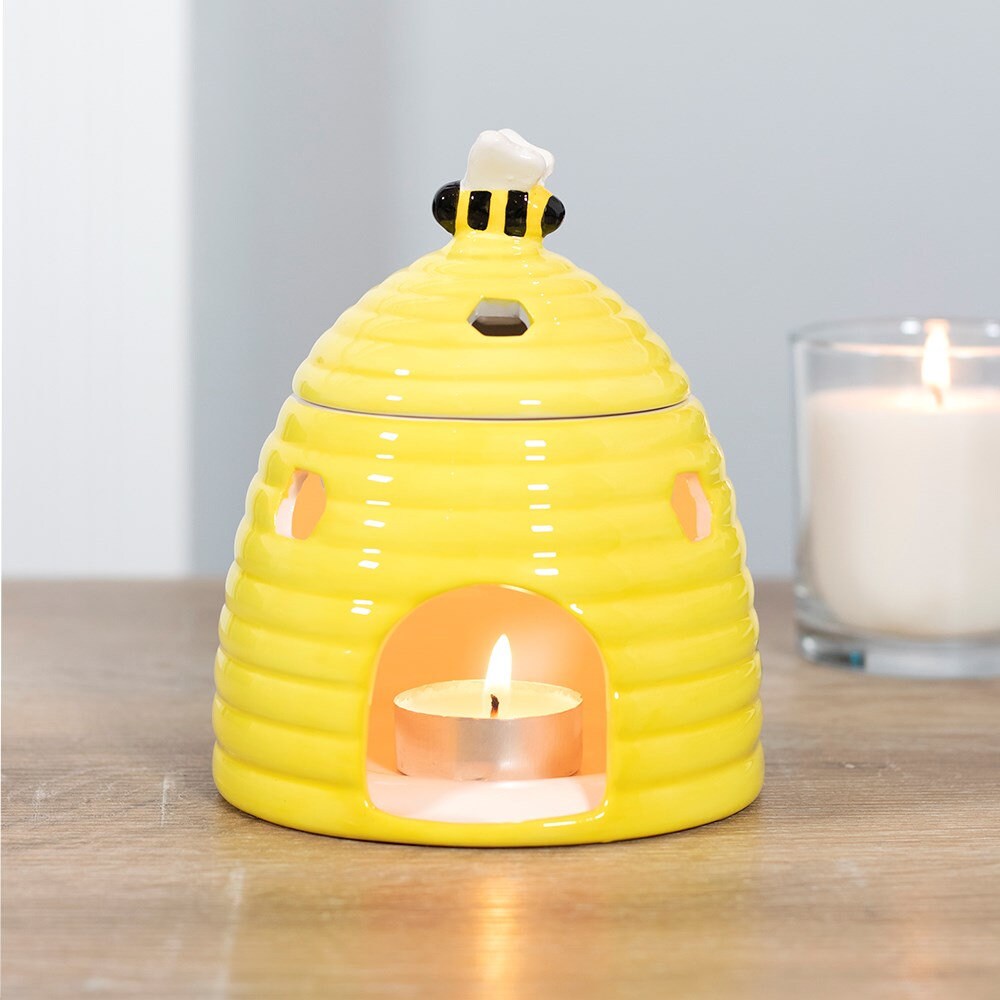 Bee Beehive Oil Burner Wax Warmer Beautiful Blooming Bugs Bees - Etsy UK