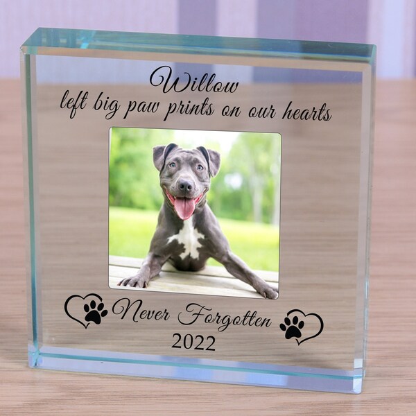 Pet Memorial Frame - Etsy