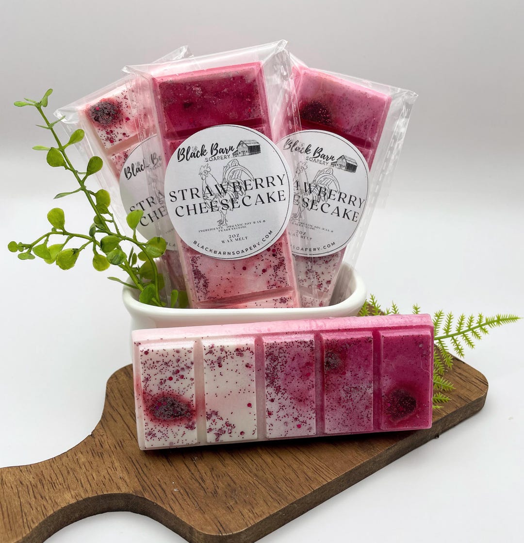 Strawberry Cheesecake - Snap Bar Wax Melts - Etsy