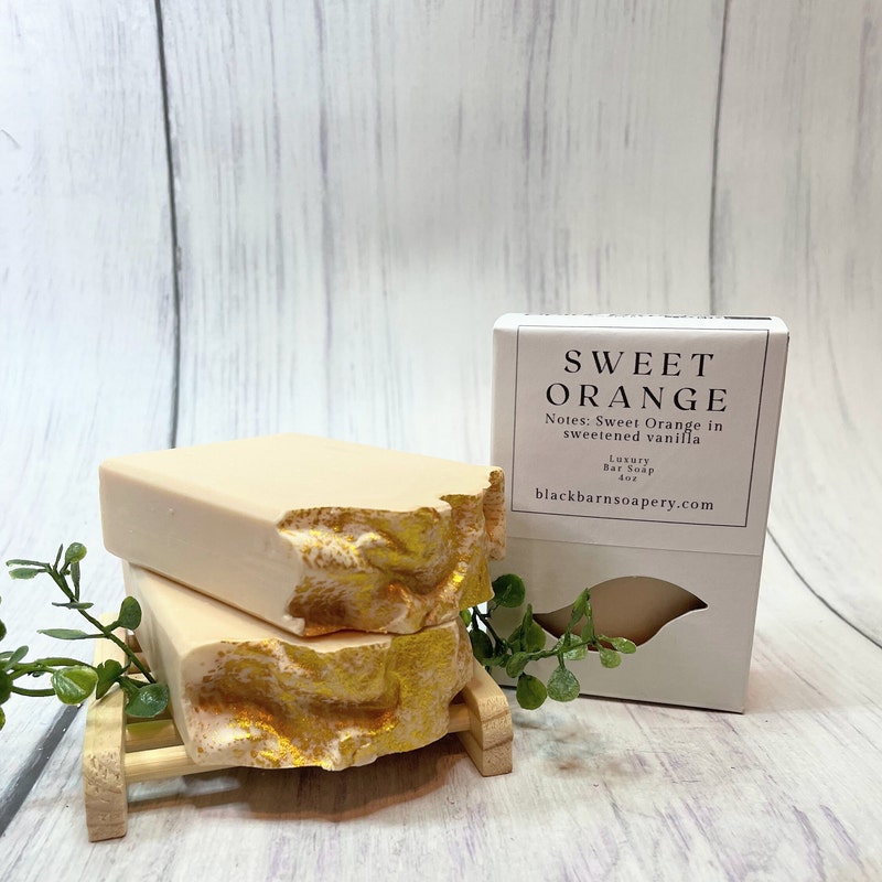 Orange Soap - Etsy