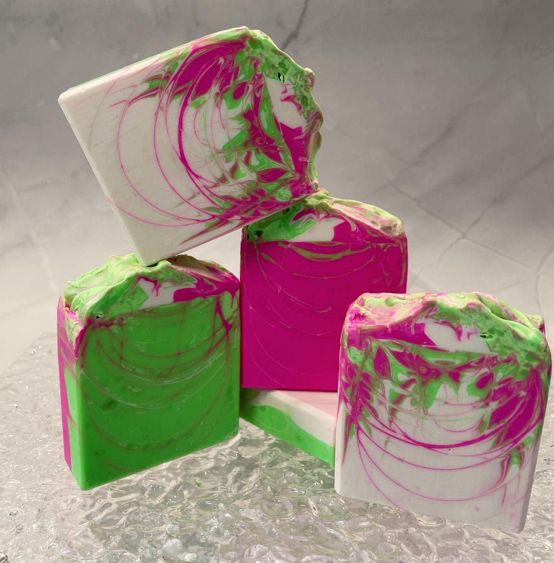 Neon volcano dupe Limited Edition Handmade Artisan Soap - Etsy