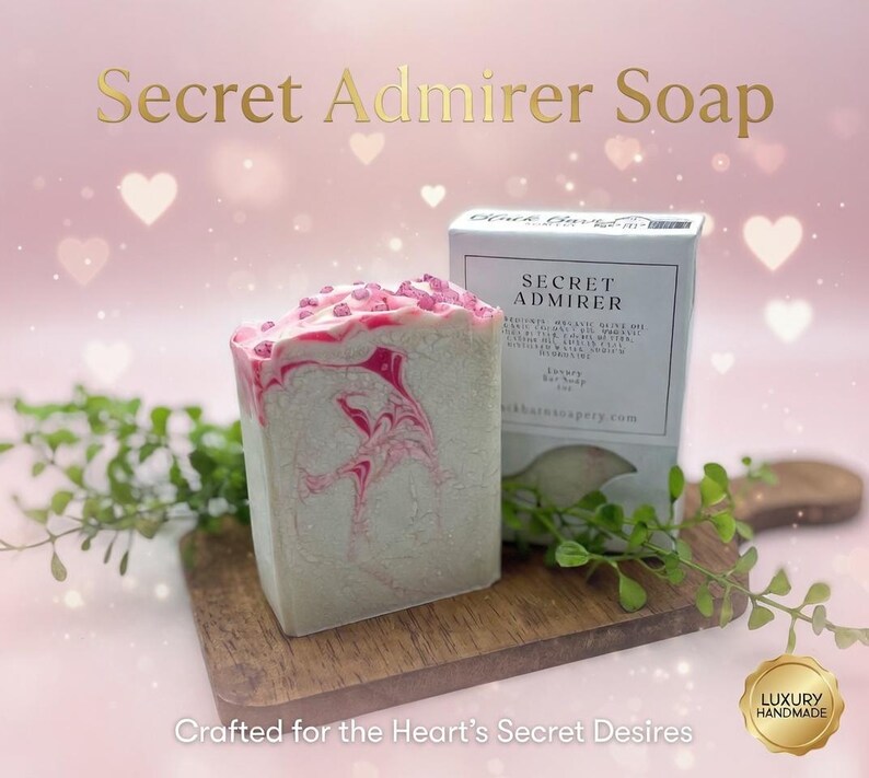 Secret Admirer - Limited Edition Handmade Artisan Soap - Etsy
