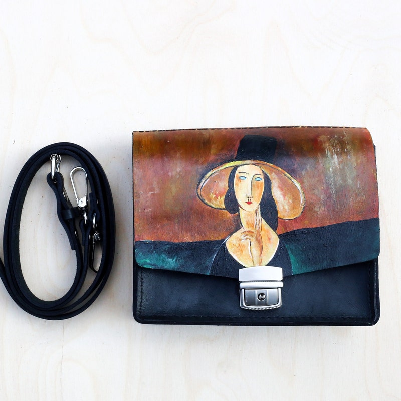 Hand Painted Handbag - Etsy