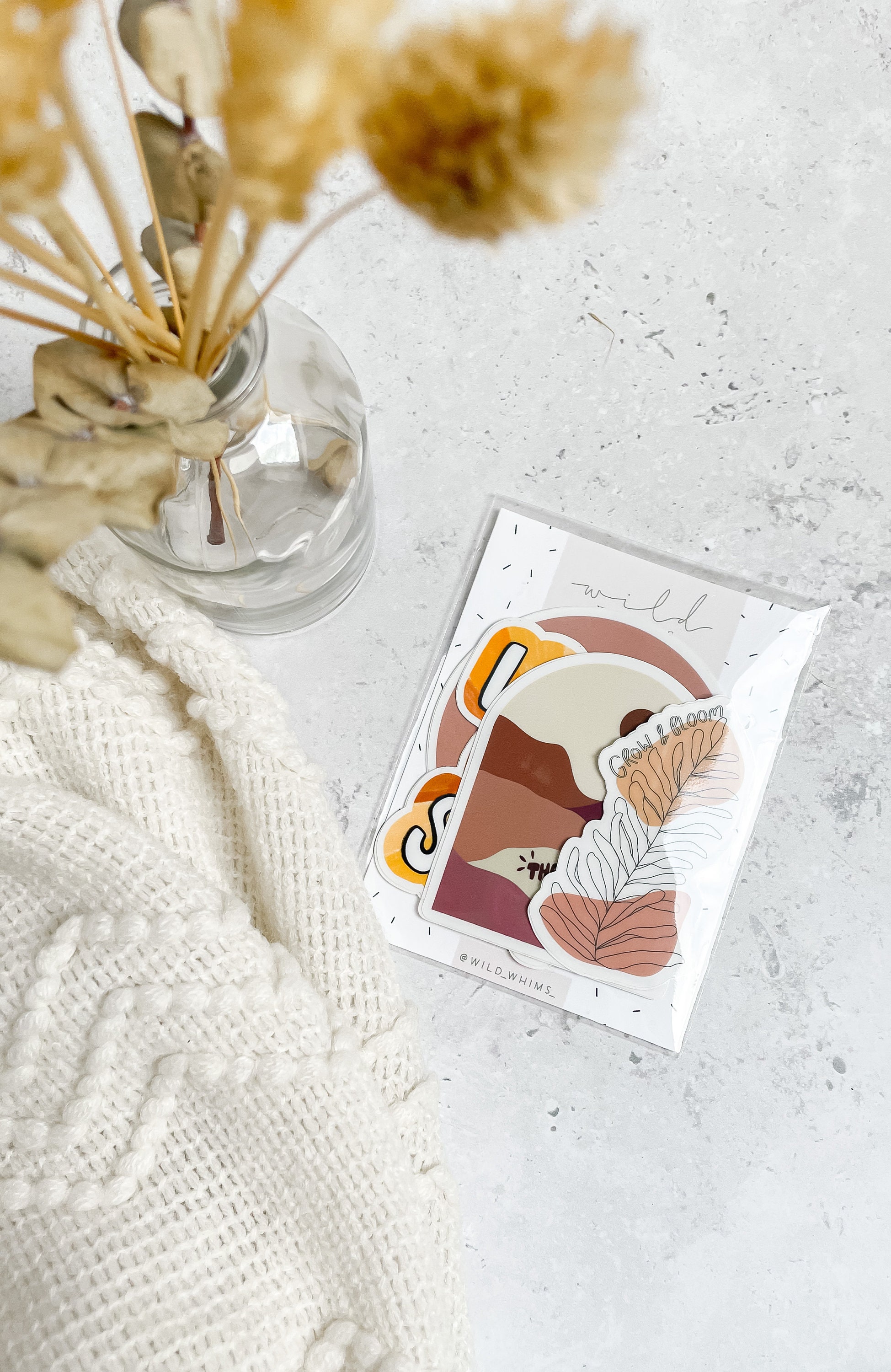 Stationery Paper Vinyl sticker Cute Inspirational Journal Stickers ...