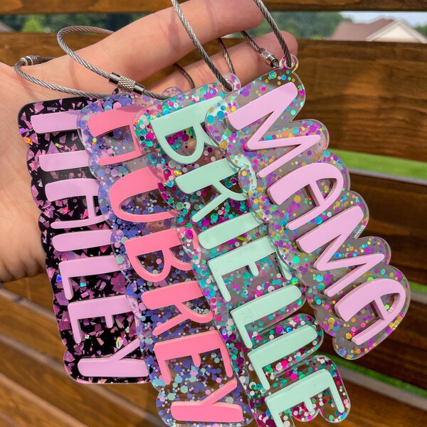 Name Keychain - Etsy