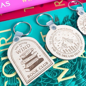 ACOTAR Keychain-a Court of Thorns and Roses-sjm Universe-fantasy Books ...