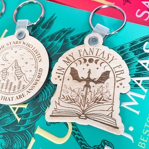 ACOTAR Keychain-a Court of Thorns and Roses-sjm Universe-fantasy Books ...