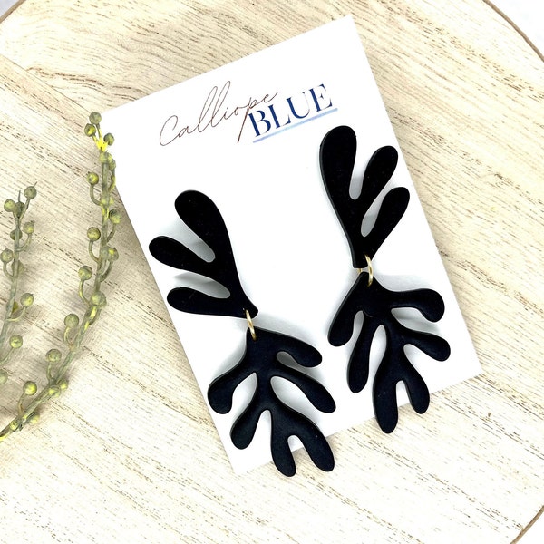 Abstract Earrings - Etsy