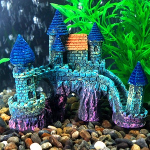 Fish Tank Castle Decoration Fish Hideaway for Aquarium Décor - Etsy