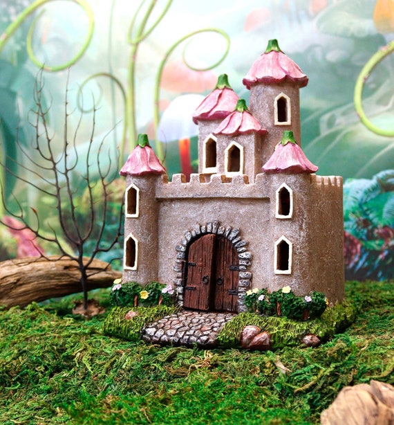 Fairy Garden Flower Castle Little Kim World Fairy Garden - Etsy
