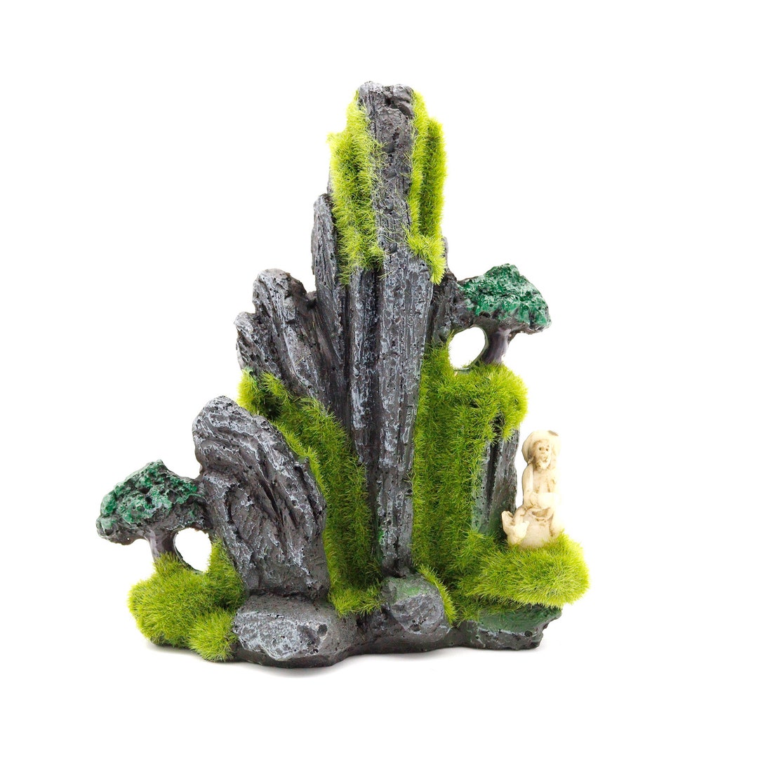 Fish Tank Plastic Statue - Fish Habitat Decor, Home Aquarium Decor ...