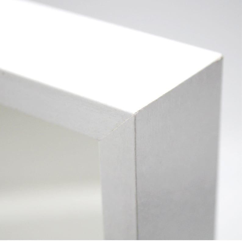 Shadow Box Frame Black and White Unique Gift Ideas DIY - Etsy