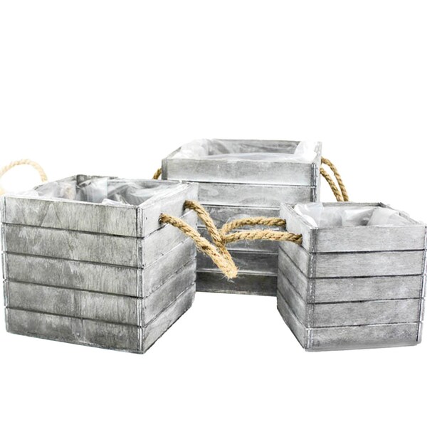 Rustic Planter Box - Etsy