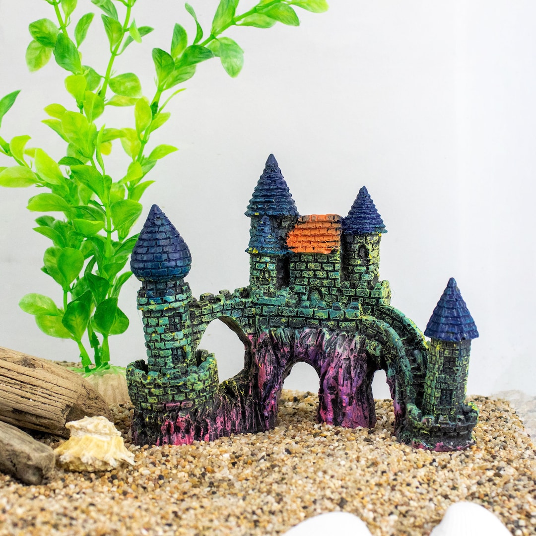 Fish Tank Castle Decoration Fish Hideaway for Aquarium Décor - Etsy
