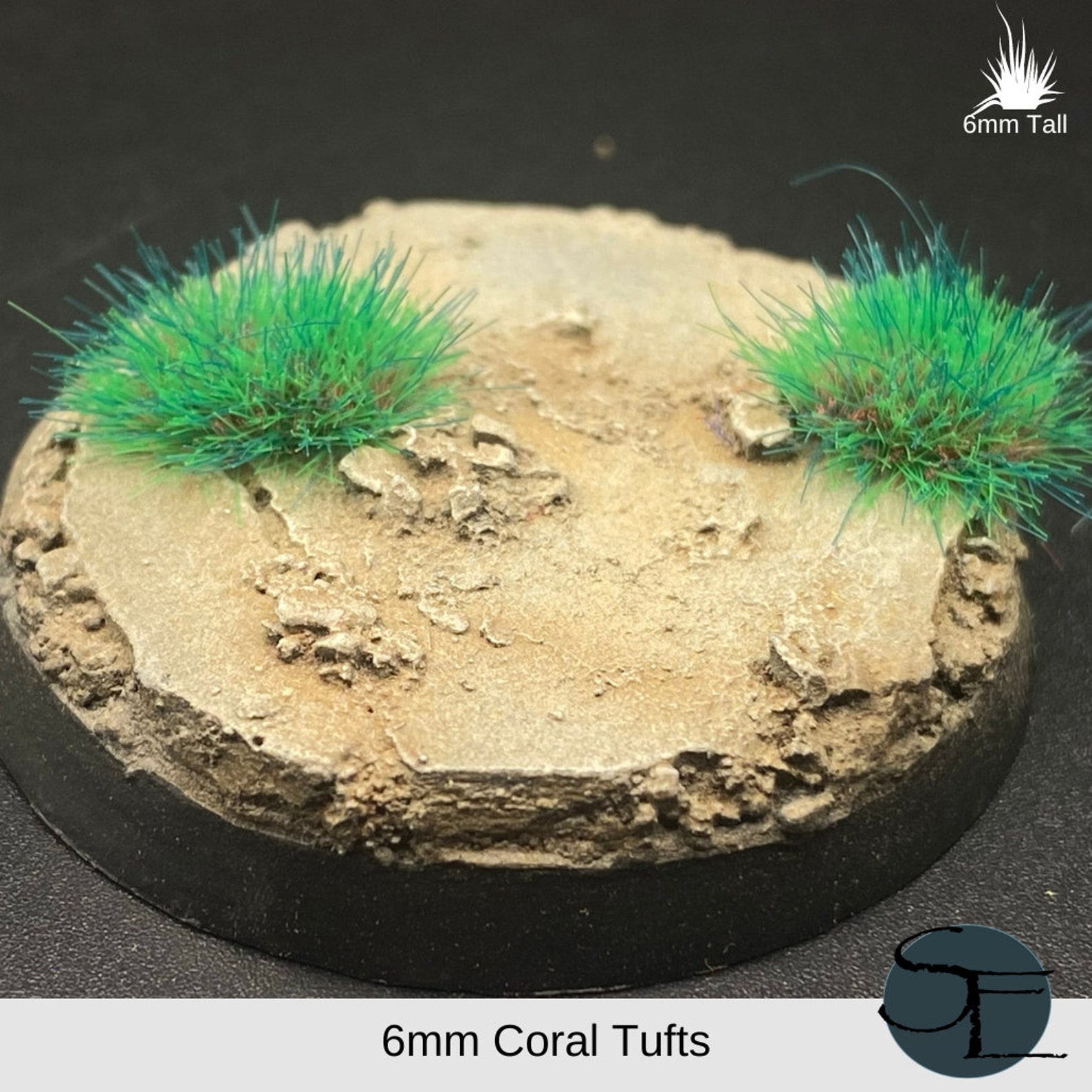 6mm Coral Self-adhesive Grass Tufts - Etsy