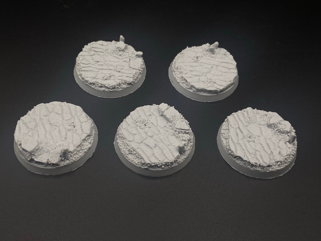 Scenic Resin Bases - Druidic Realms 40mm - Etsy