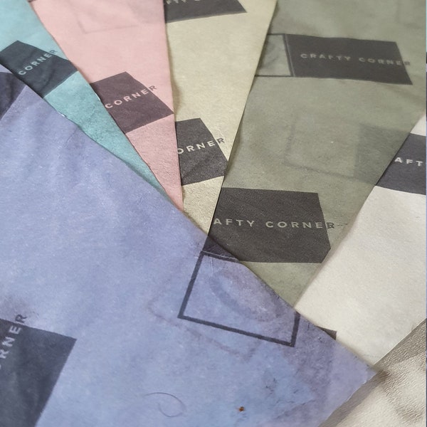 Custom Logo Tissue Paper - Etsy