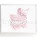 Pink Nursery Print Set Girl Nursery Print Girls Room Wall - Etsy