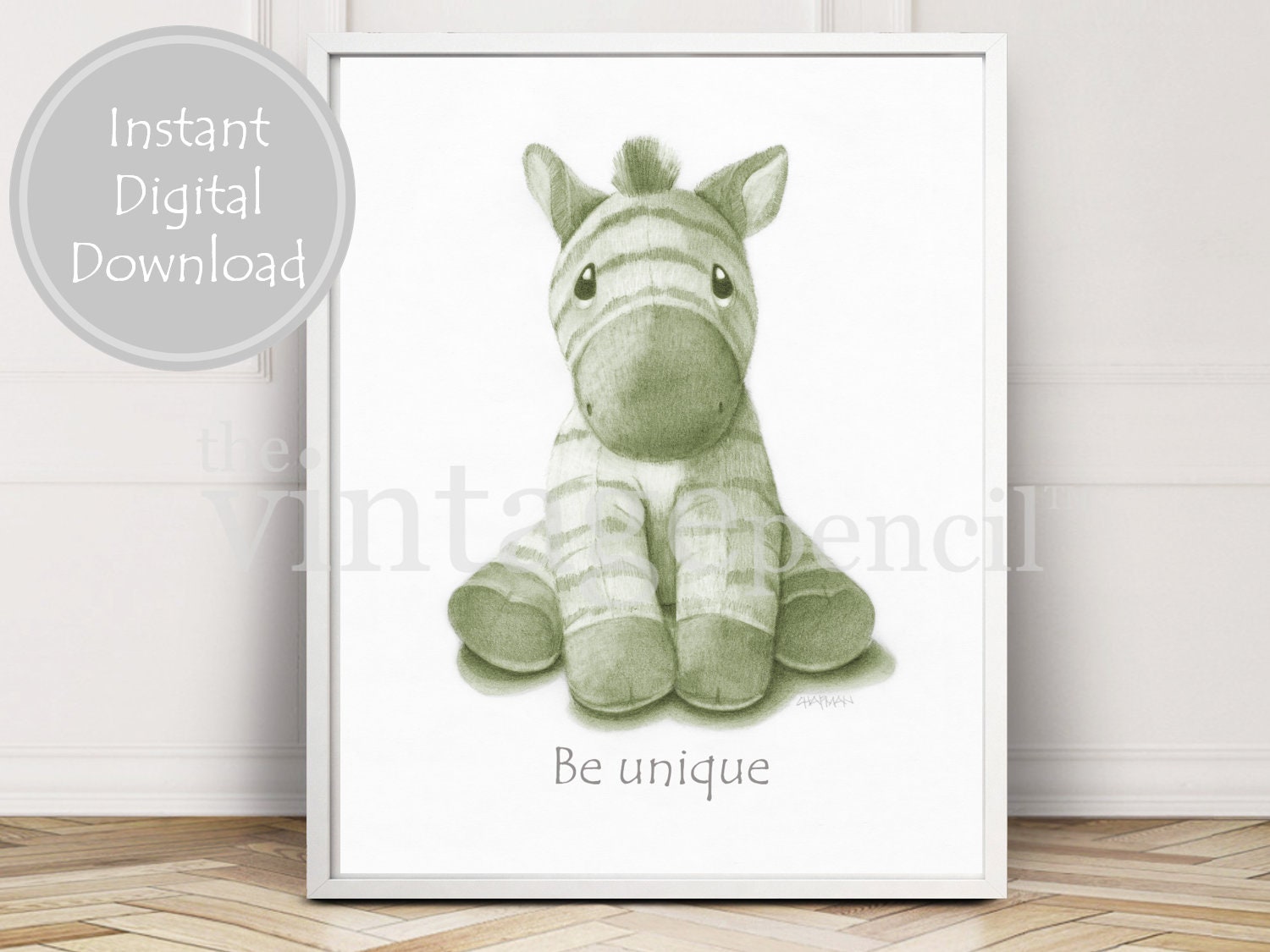 Baby Safari Animals Baby Prints Baby Wall Art Set of 6 | Etsy