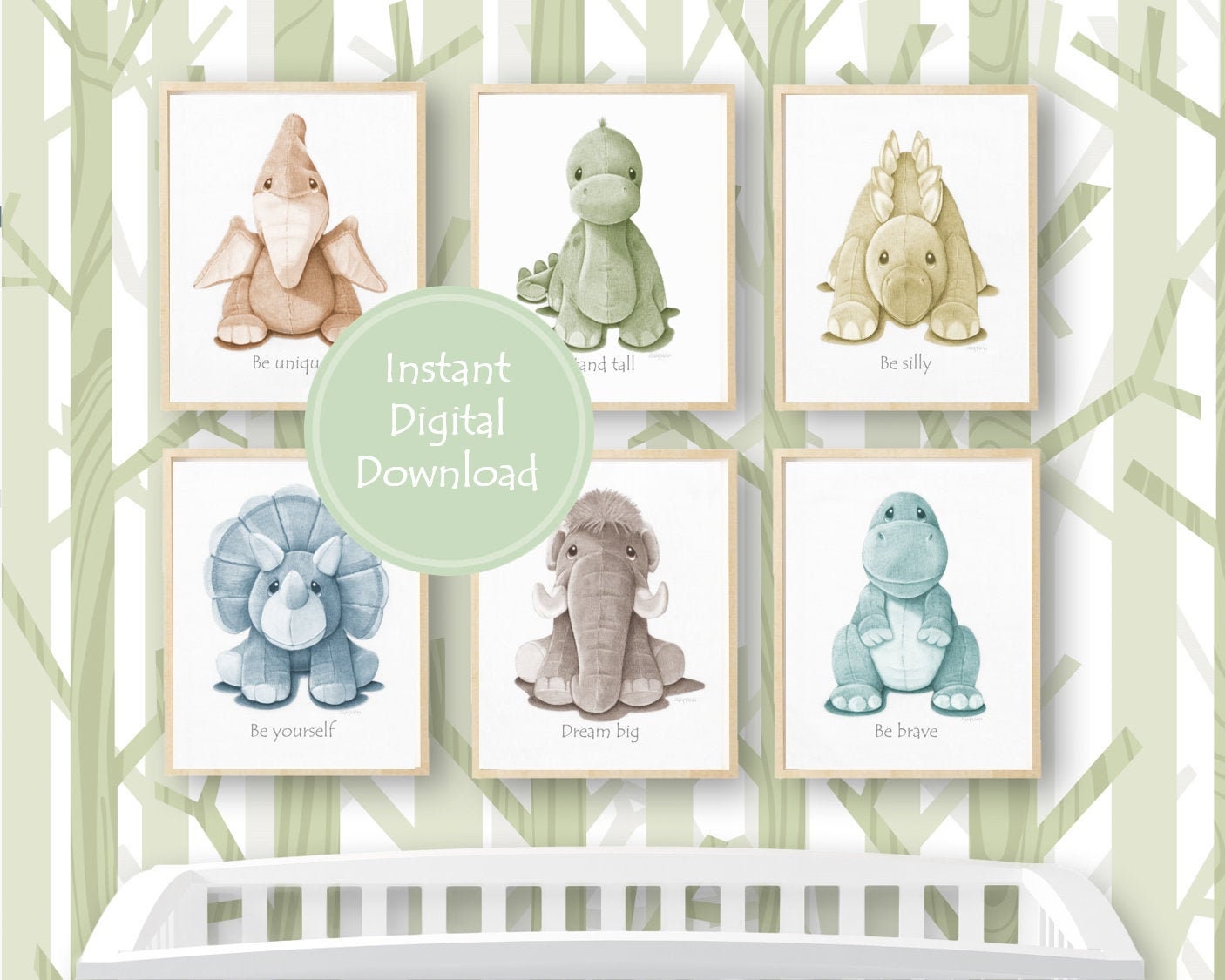 Dinosaur Art, Dinosaur Print, Boys Wall Art, Dinosaur Decor, Boy ...