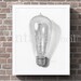 Industrial Wall Decor, Edison Bulb, Edison Lamp, Edison Light ...