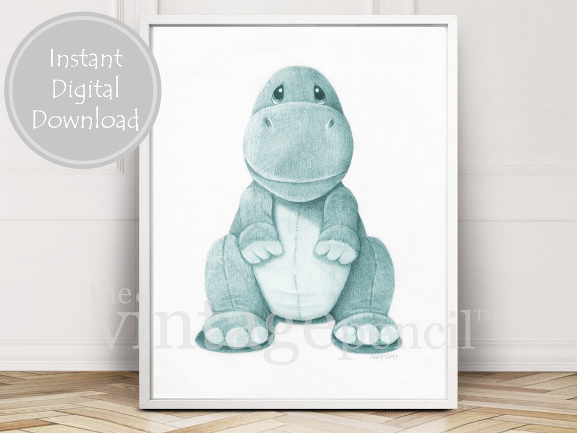 Dinosaur Art Dinosaur Print Boys Wall Art Dinosaur Decor - Etsy