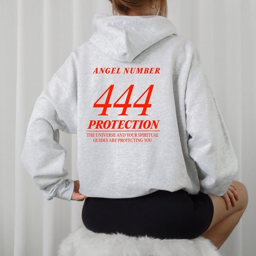Angel Number 444 Hoodie Angel Numbers Tiktok Hoodie - Etsy
