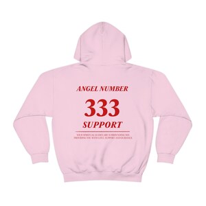 Angel Number 333 Hoodie- Angel Numbers- Tiktok Hoodie- Aesthetic Hoodie ...