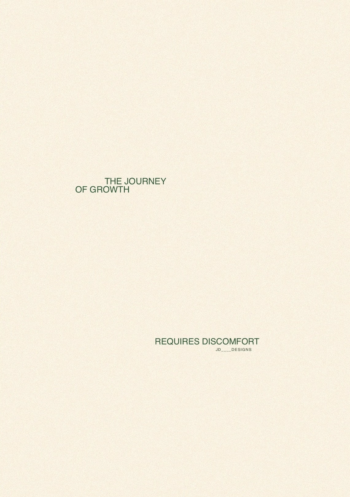 Journey of Growth Digital Print, Minimalist Digital Print, Aesthetic ...