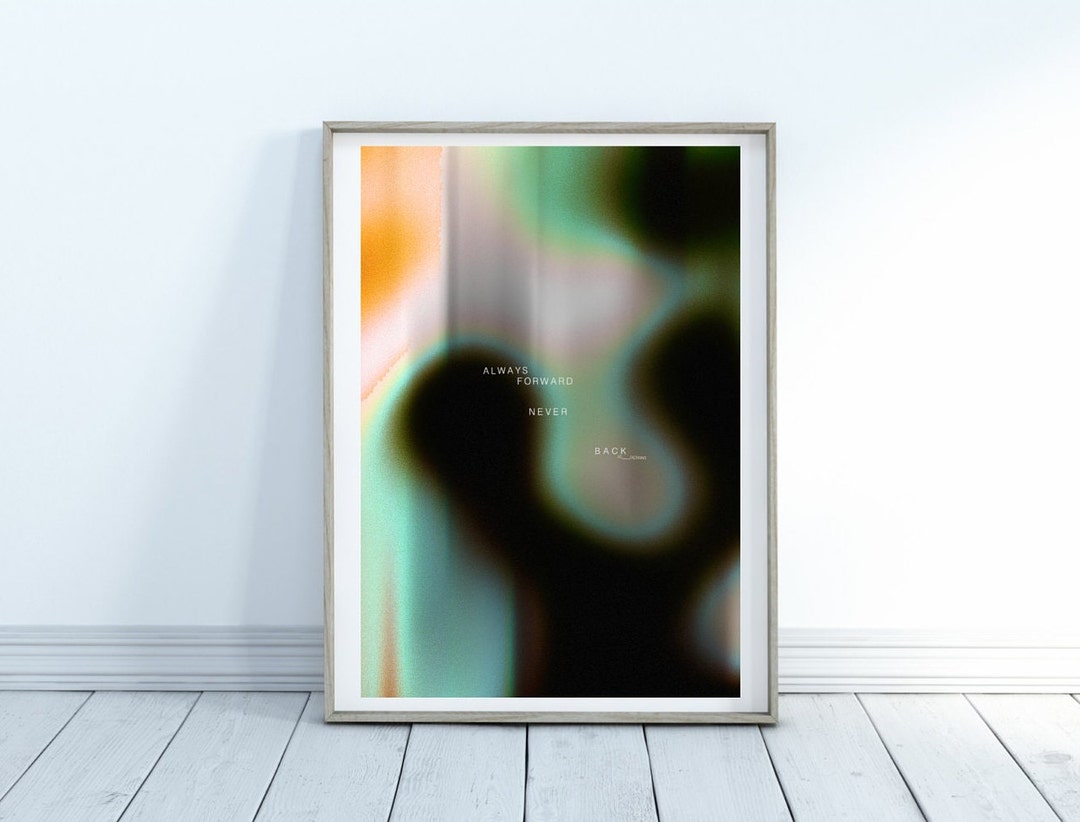 Always Forward Never Back | Digital Print, Digital Art, Aura Art, Aura ...