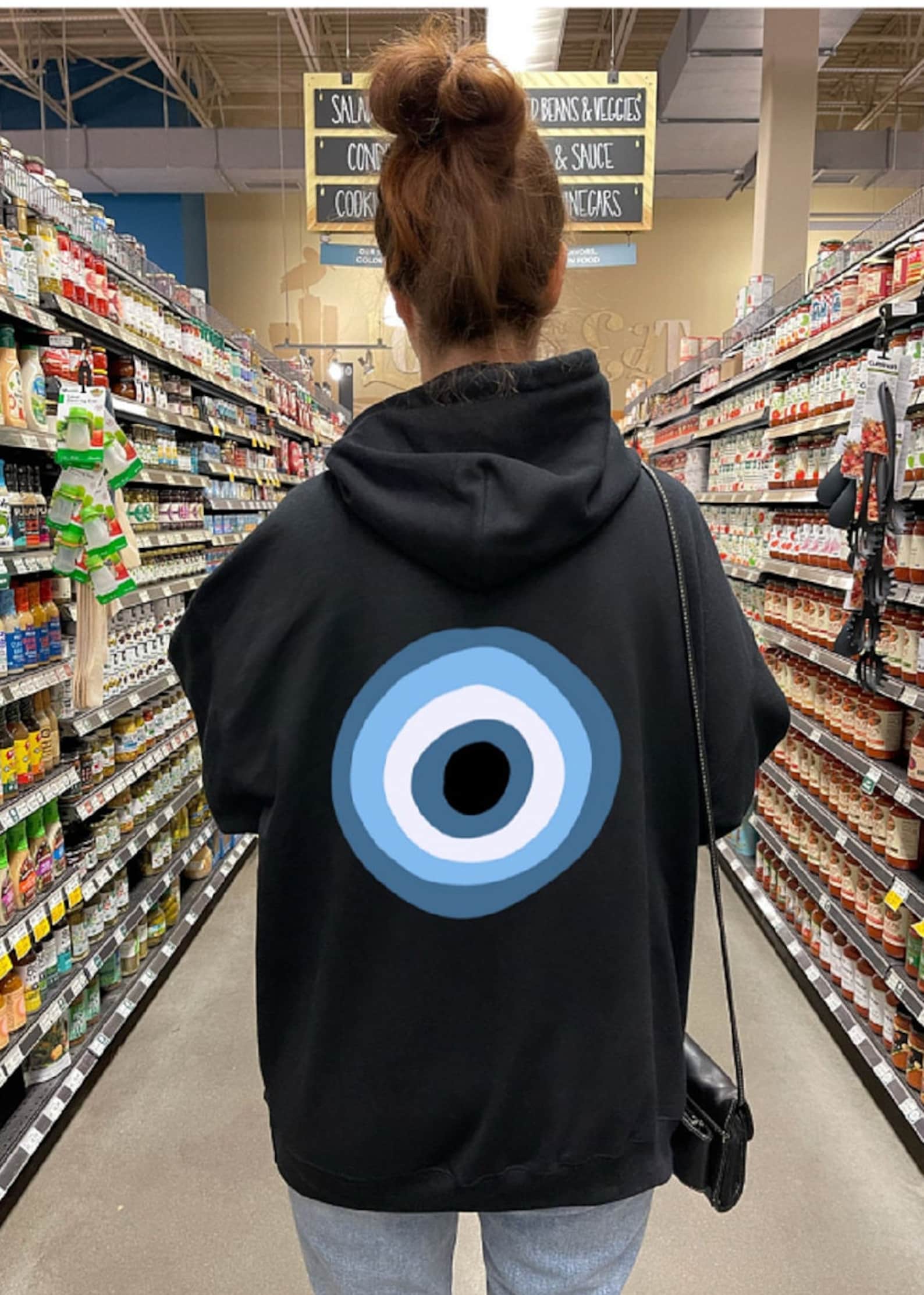 Evil Eye Hoodie Evil Eye Aesthetic Evil Eye Sweatshirt - Etsy