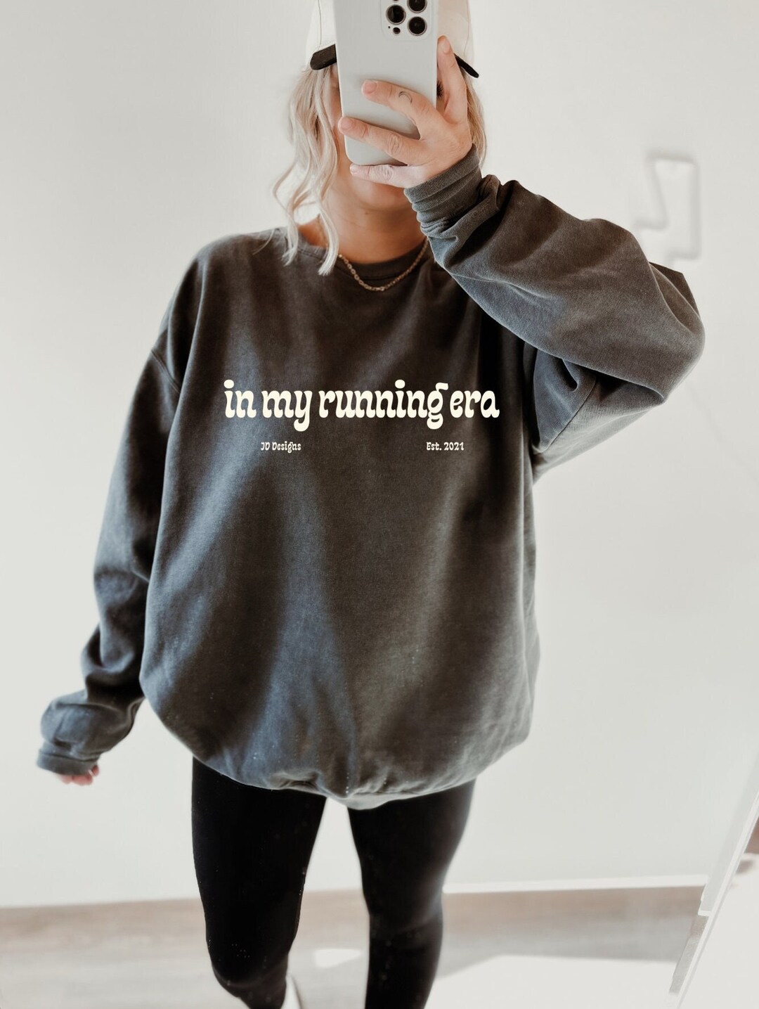 In My Running Era Crewneck | Aesthetic Sweatshirt, Cool Sweater ...