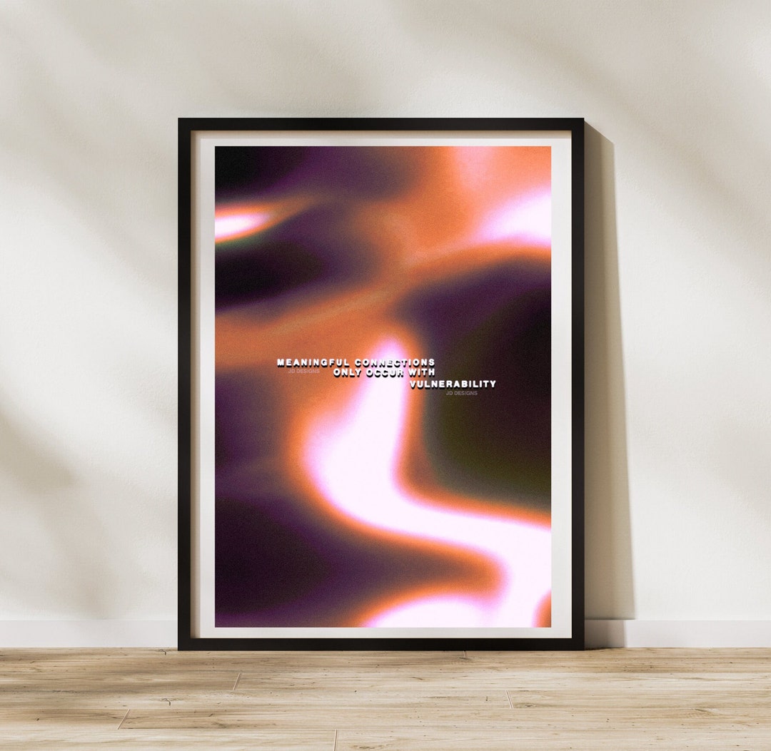 Vulnerability | Digital Print, Aesthetic, Trendy Art, Wall Decor ...