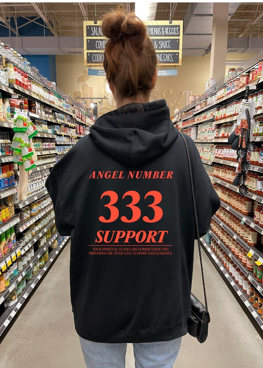 Angel Number 333 Hoodie Angel Numbers Tiktok Hoodie - Etsy