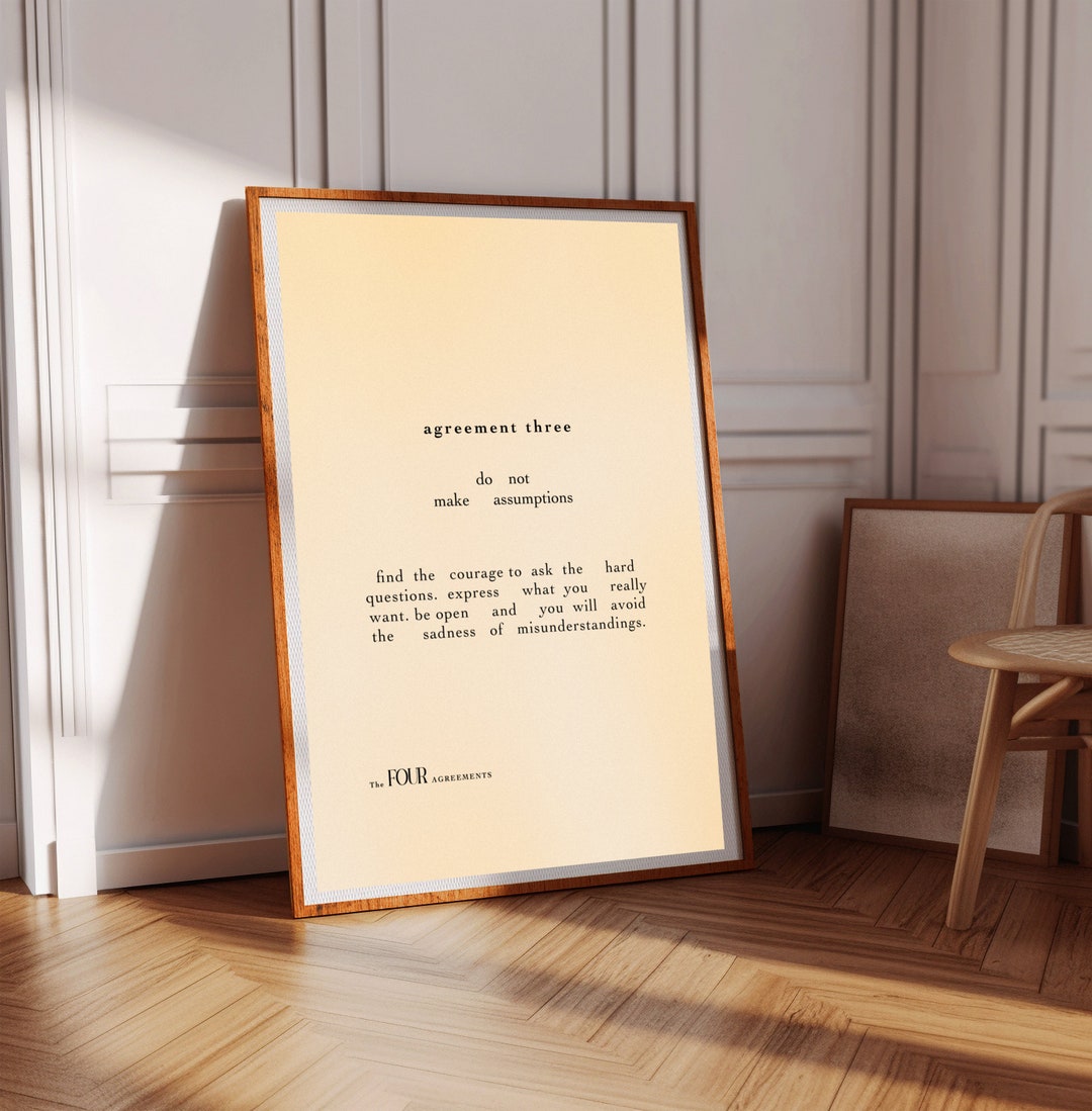 TFA: AGREEMENT THREE | Digital Print, Quotes, Aesthetic Art, Poster ...