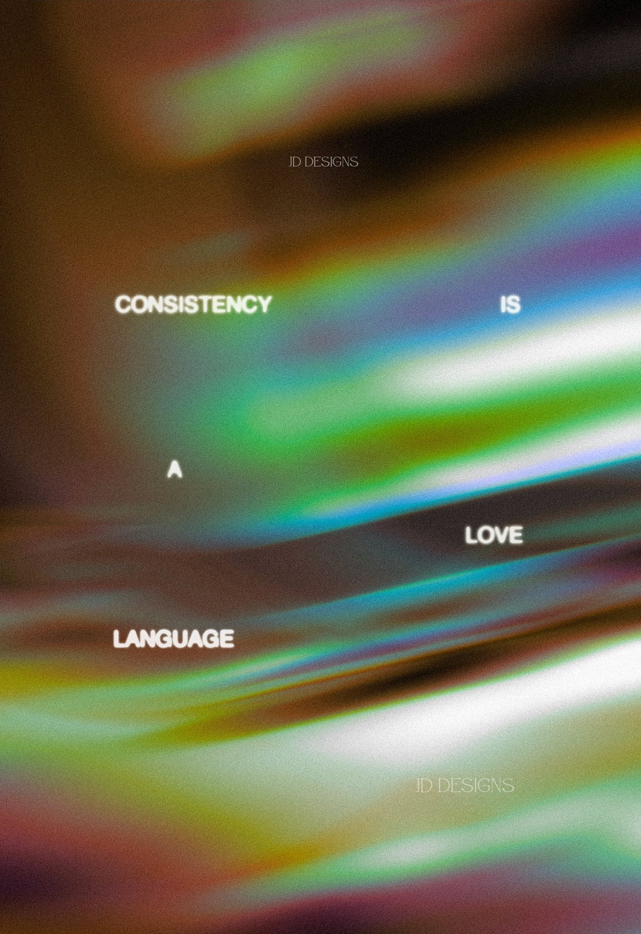Consistency is a Love Language | Digital Print, Aesthetic Art, Wall Art ...
