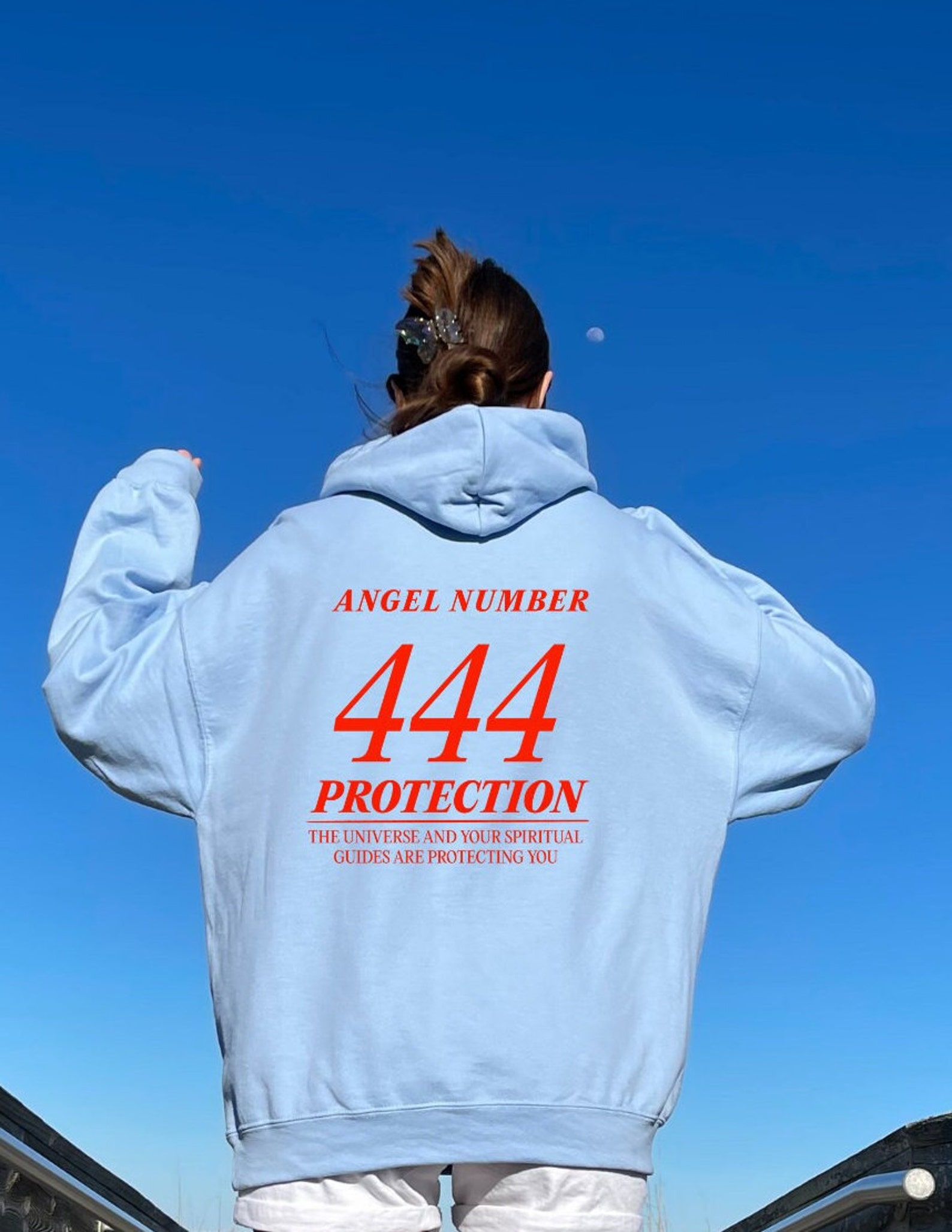 Angel Number 444 Hoodie Angel Numbers Tiktok Hoodie - Etsy