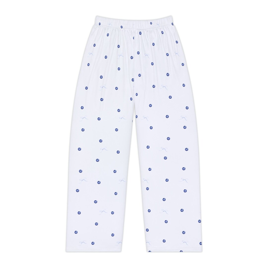 Bows & Blueberries Lounge Pants | Aesthetic Pajamas, Blueberries ...