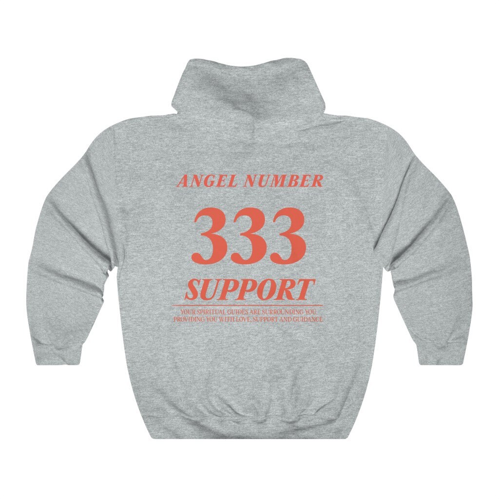 Angel Number 333 Hoodie Angel Numbers Tiktok Hoodie - Etsy