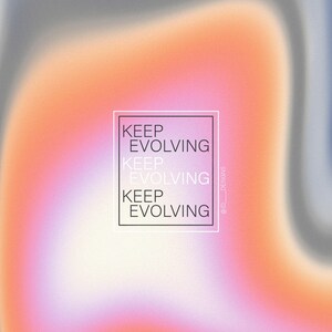 Keep Evolving Digital Print| Digital Art, Aura Art, Aura, Mood Art ...