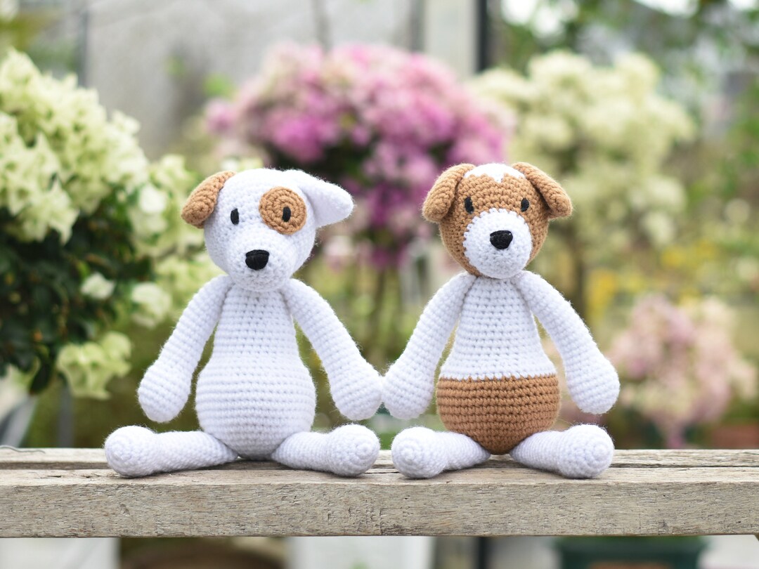 Jack Russell Crochet - Finished Crochet Dog - Amigurumi Jack Russell ...