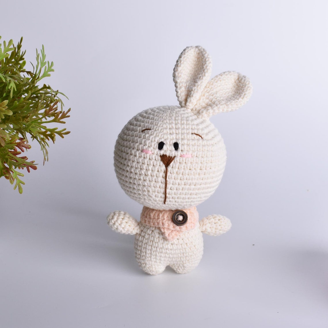 Rabbit Crochet Amigurumi Tubby Rabbit Stuffed Toy Best | Etsy