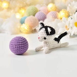 Amigurumi Tiny Cat Cat Crochet Plush Toy Mini Calio | Etsy