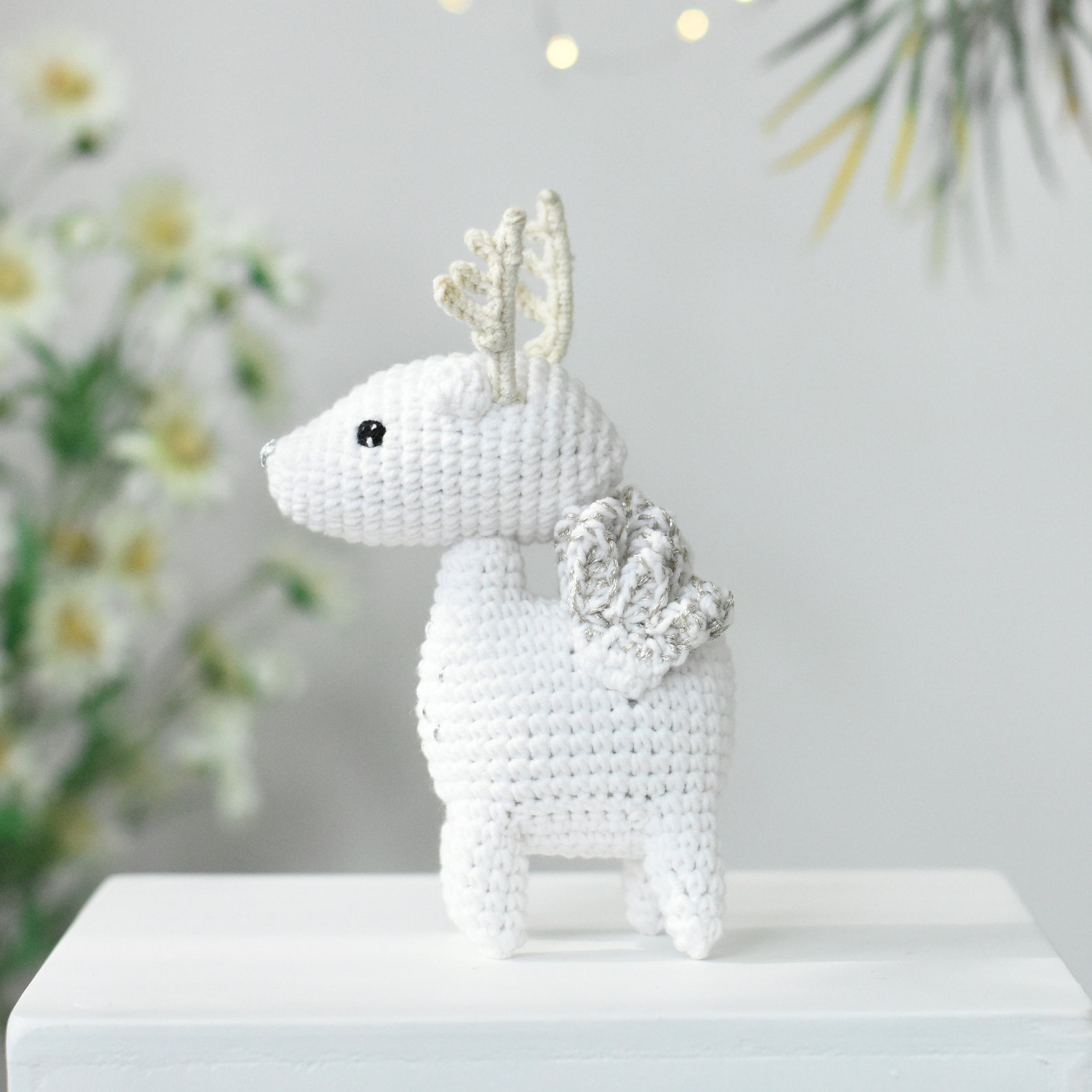 The Little Peryton Deer Crochet Cute Deer Crochet With the - Etsy