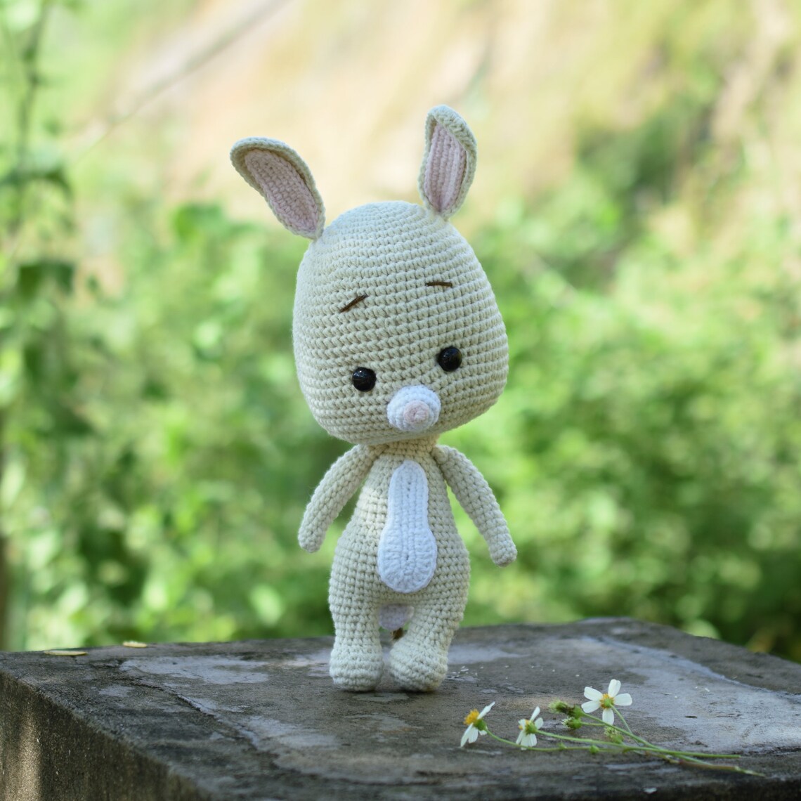 Amigurumi Rabbit Little Bunny Crochet Plush Toy for Kid | Etsy