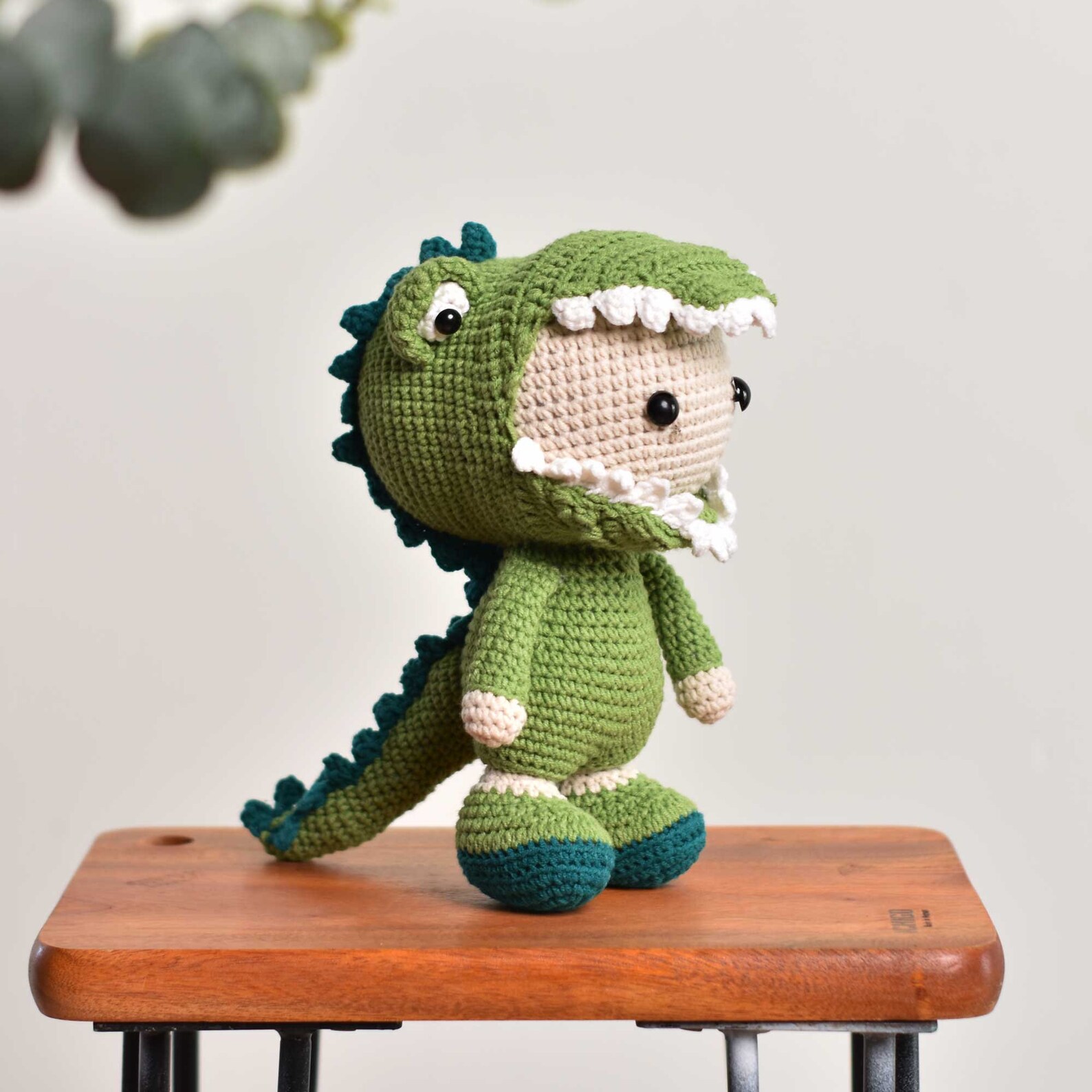 Little Crocodile Boy, Stuff Crocodile, Crochet Crocodile Toy, Handmade ...