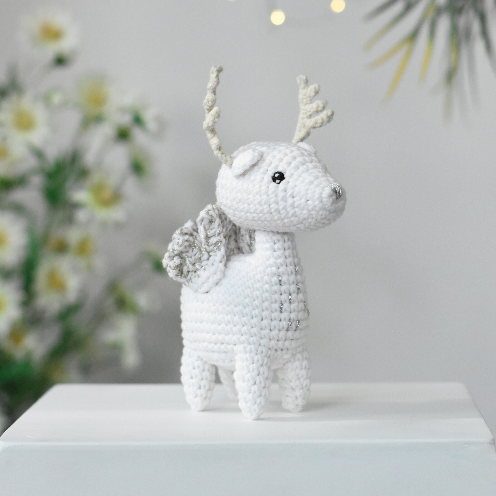 The Little Peryton Deer Crochet Cute Deer Crochet With the - Etsy